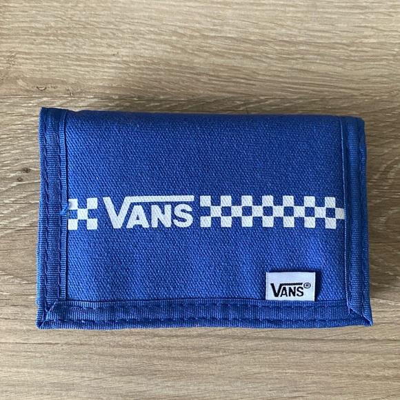 Vans | Bags | Vans Velcro Trifold Wallet | Poshmark